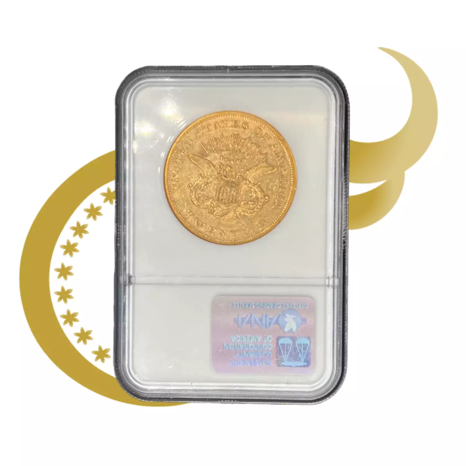 1860 Double Eagles Liberty Head NGC XF-45 - Matador Rare Coins Ltd.