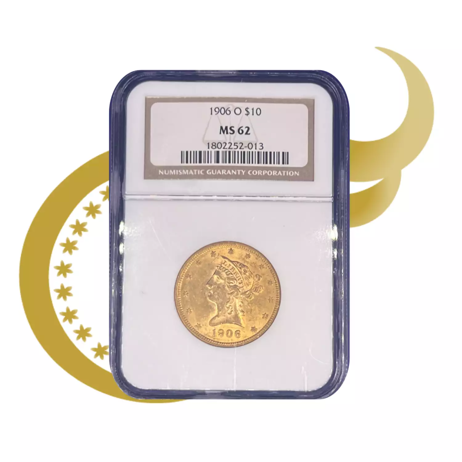 1906-O Gold Eagles Liberty Head NGC MS-62 - Matador Rare Coins Ltd.