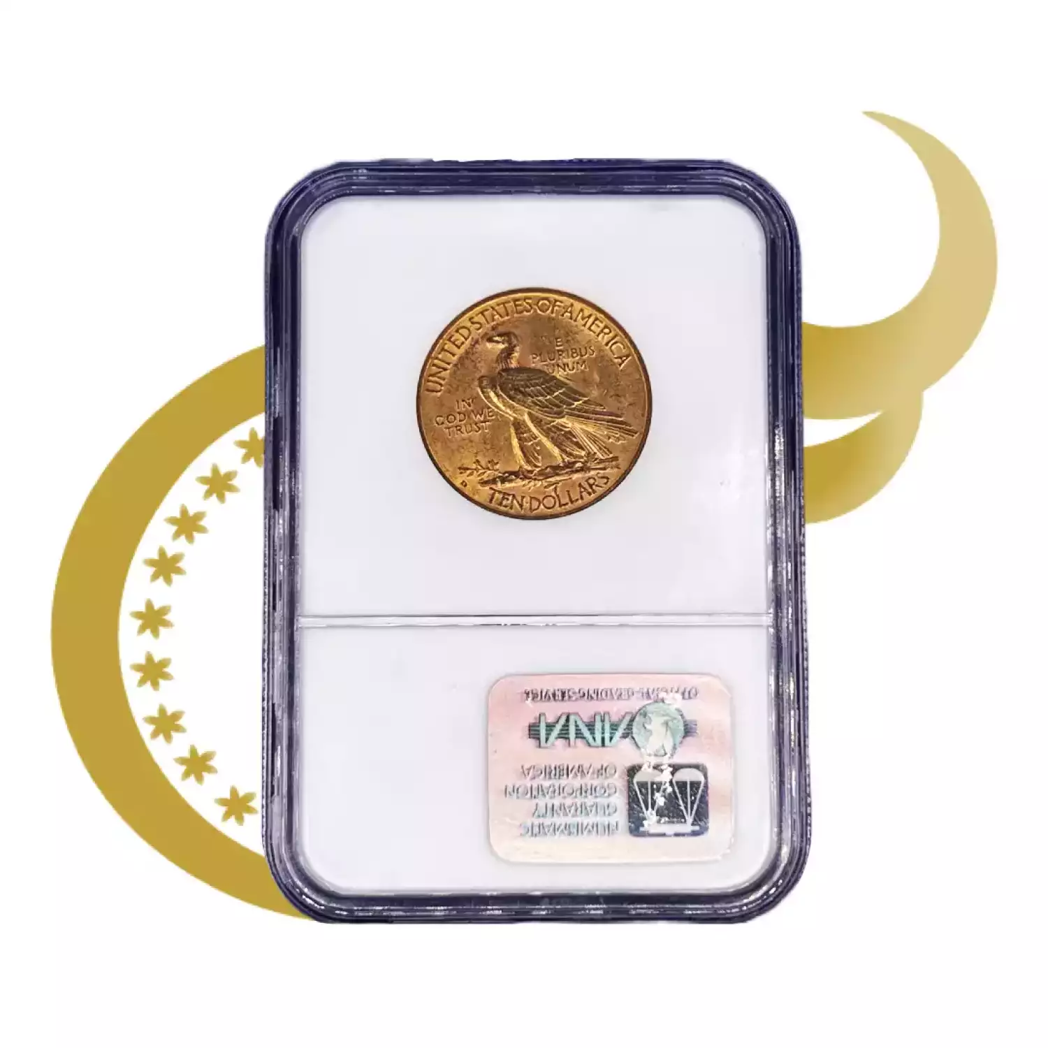 1908-D $10 Indian Gold NGC MS-61 - Matador Rare Coins Ltd.