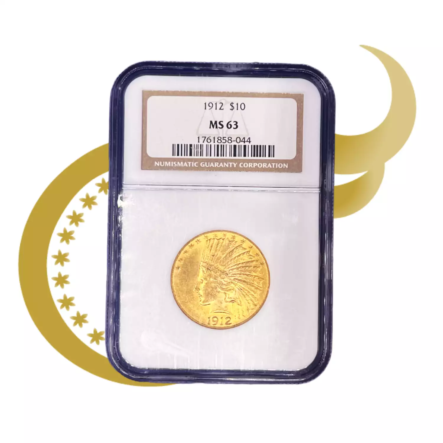 1912 $10 Indian Gold NGC MS-63 - Matador Rare Coins Ltd.